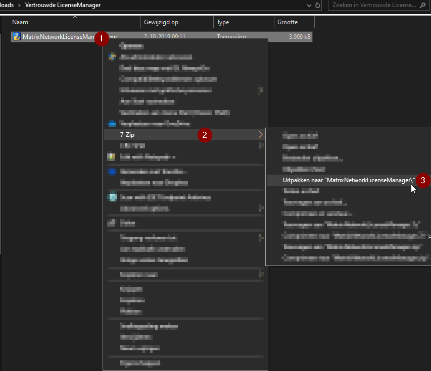 Licenties | Matrix Knowledge Base
